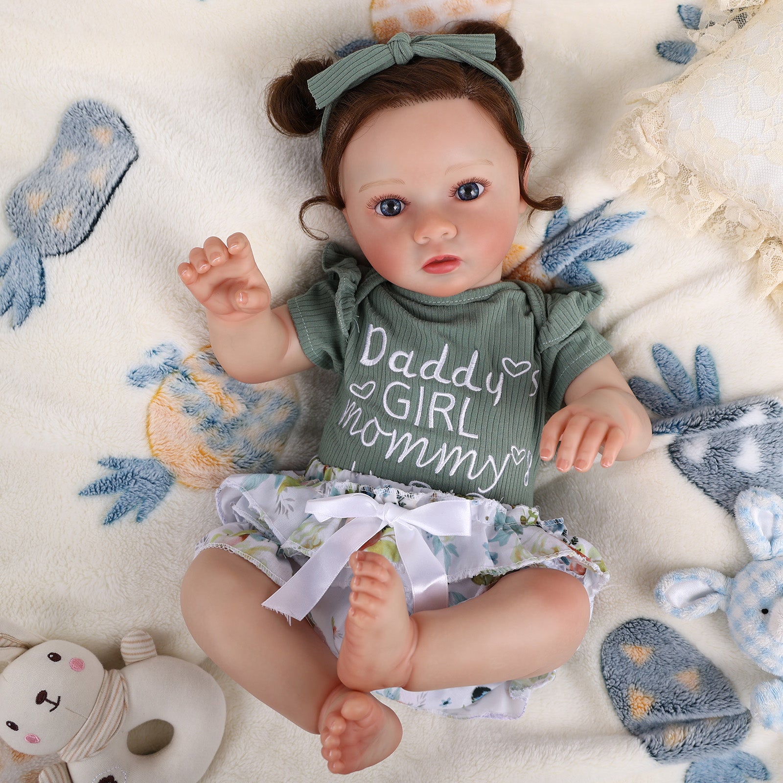 20'' Cutest Realistic Reborn Baby Doll Girl The Idyllic Princess Daisy ...