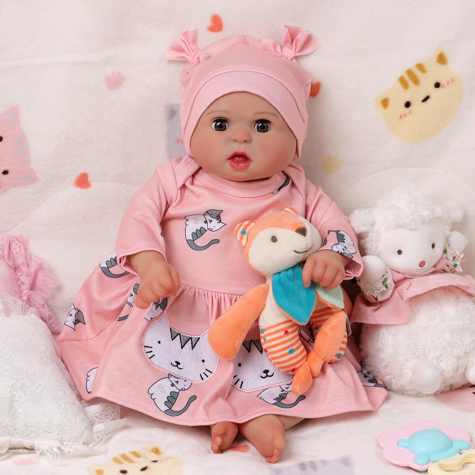 Babeside Bailyn 20" Open & Close Eyes Realistic Reborn Baby Doll Lovel